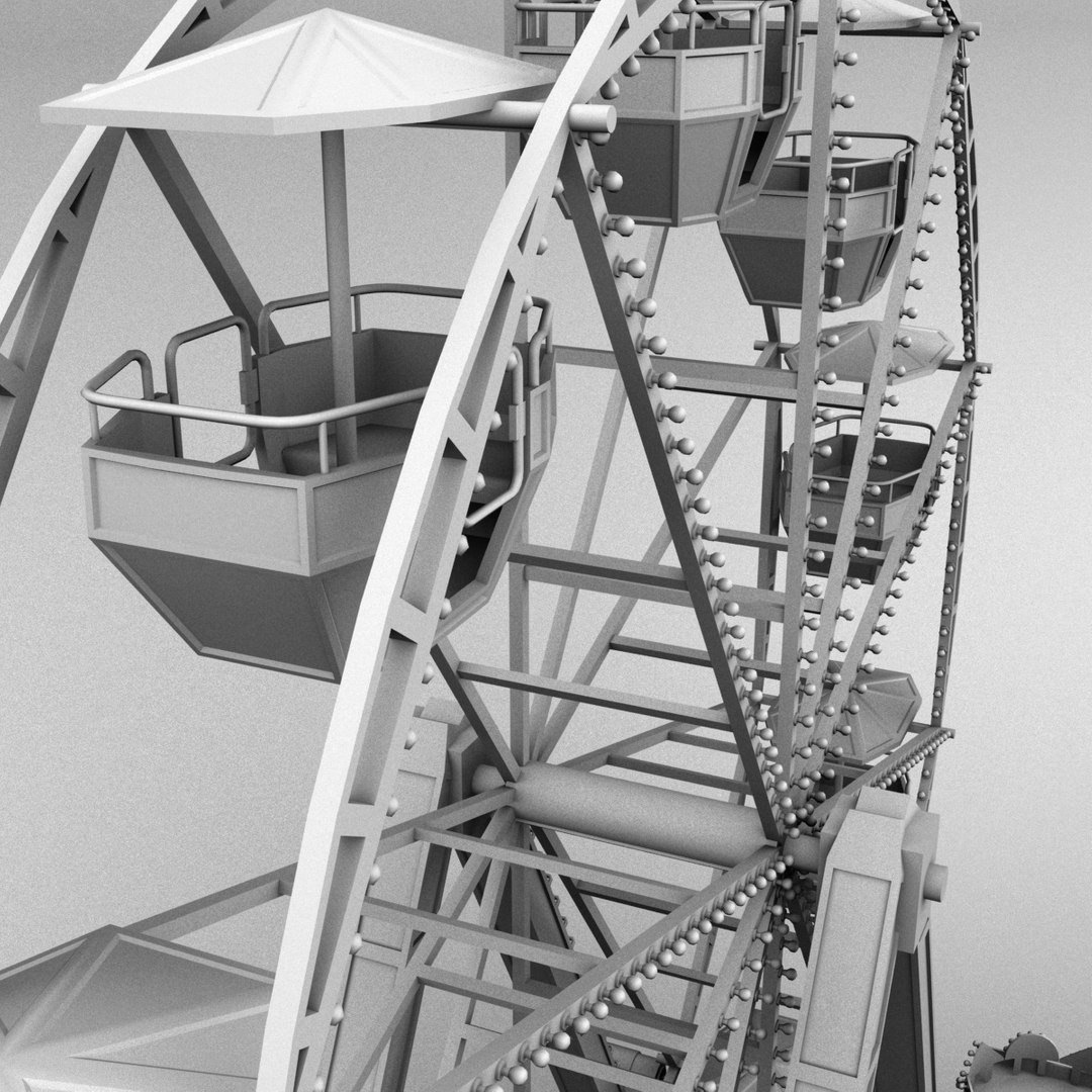 3d Model Ferris Wheel