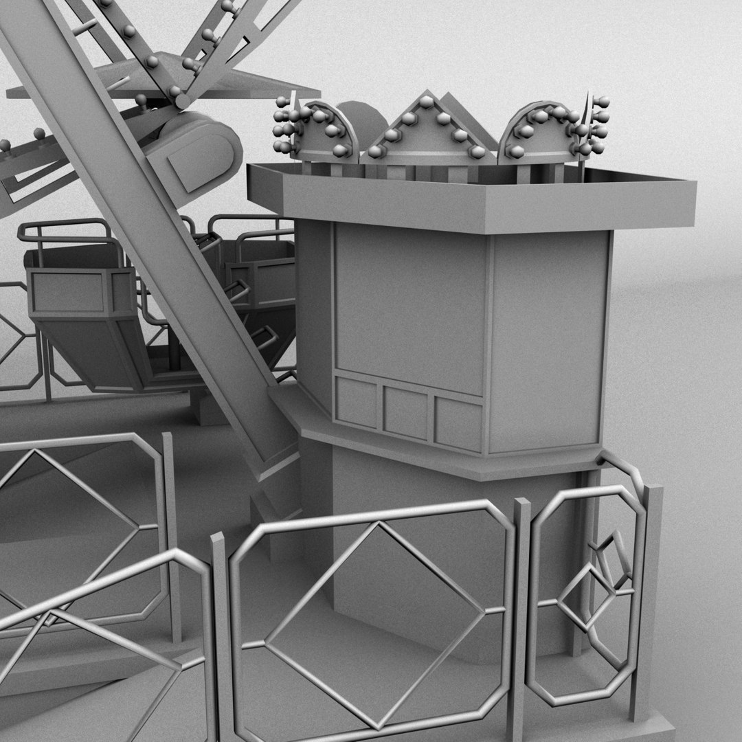 3d Model Ferris Wheel