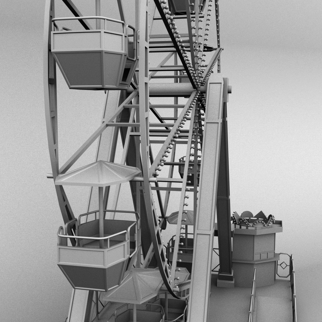 3d Model Ferris Wheel