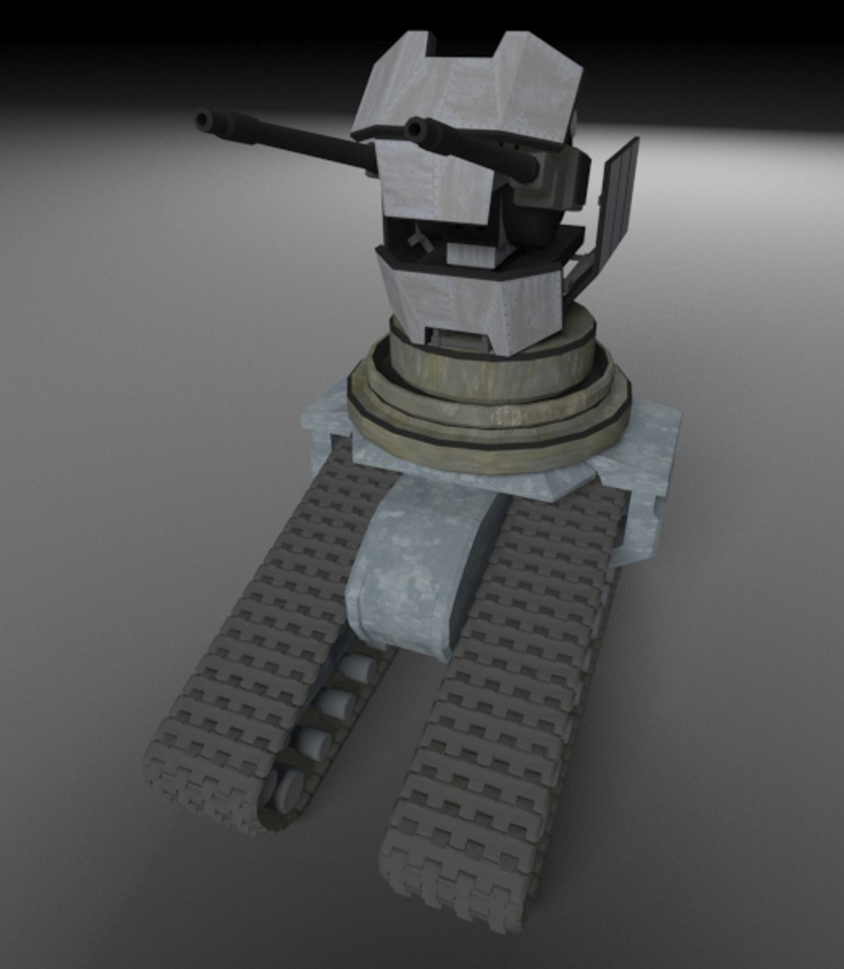 Autonomous Drone Tanks 3d 3ds