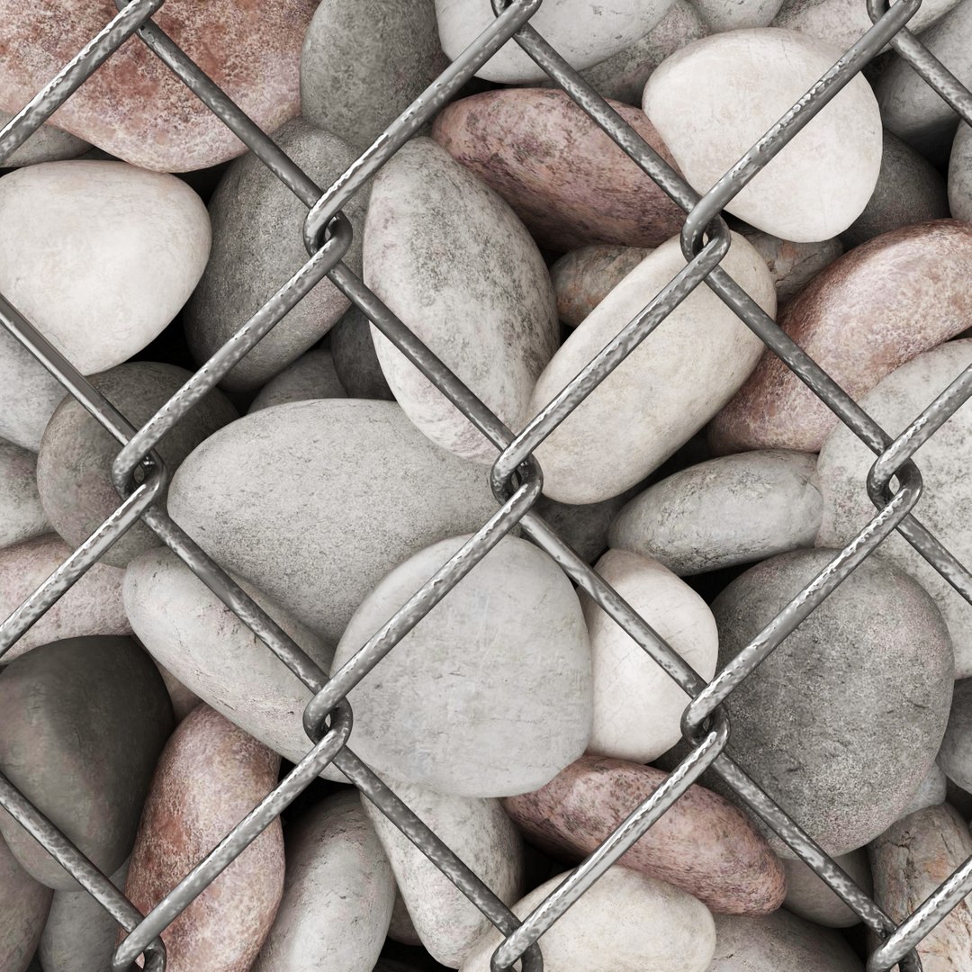 Pebble Gabion 3D Model - TurboSquid 1525979