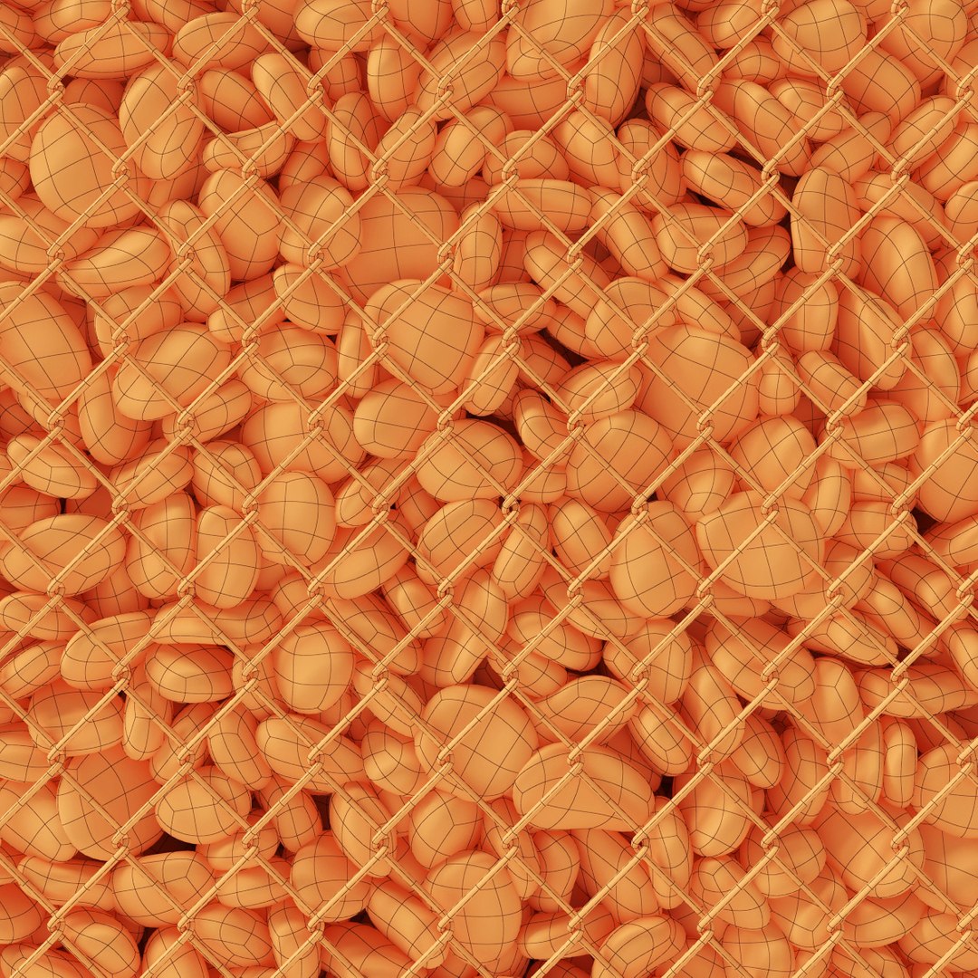 Pebble Gabion 3D Model - TurboSquid 1525979
