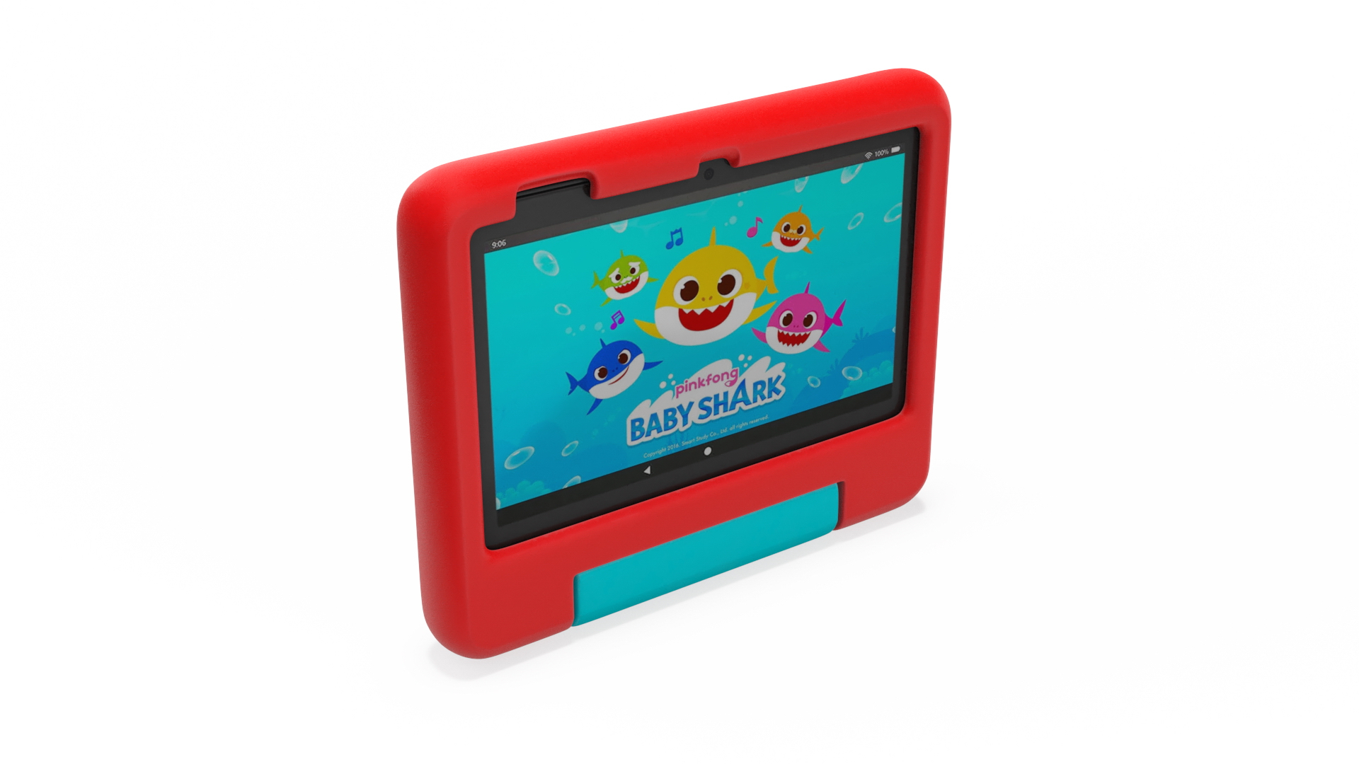 Tablet For Kids Amazon Fire 7 Red 3D Model - TurboSquid 2121411
