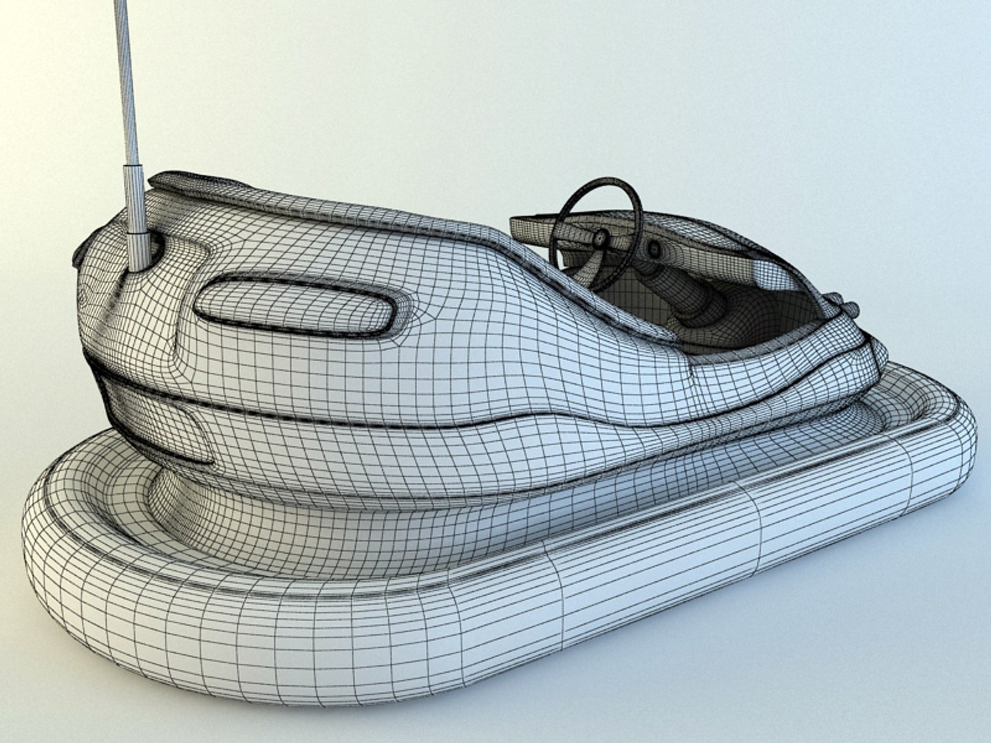 Bumper Cars V2 3d Model