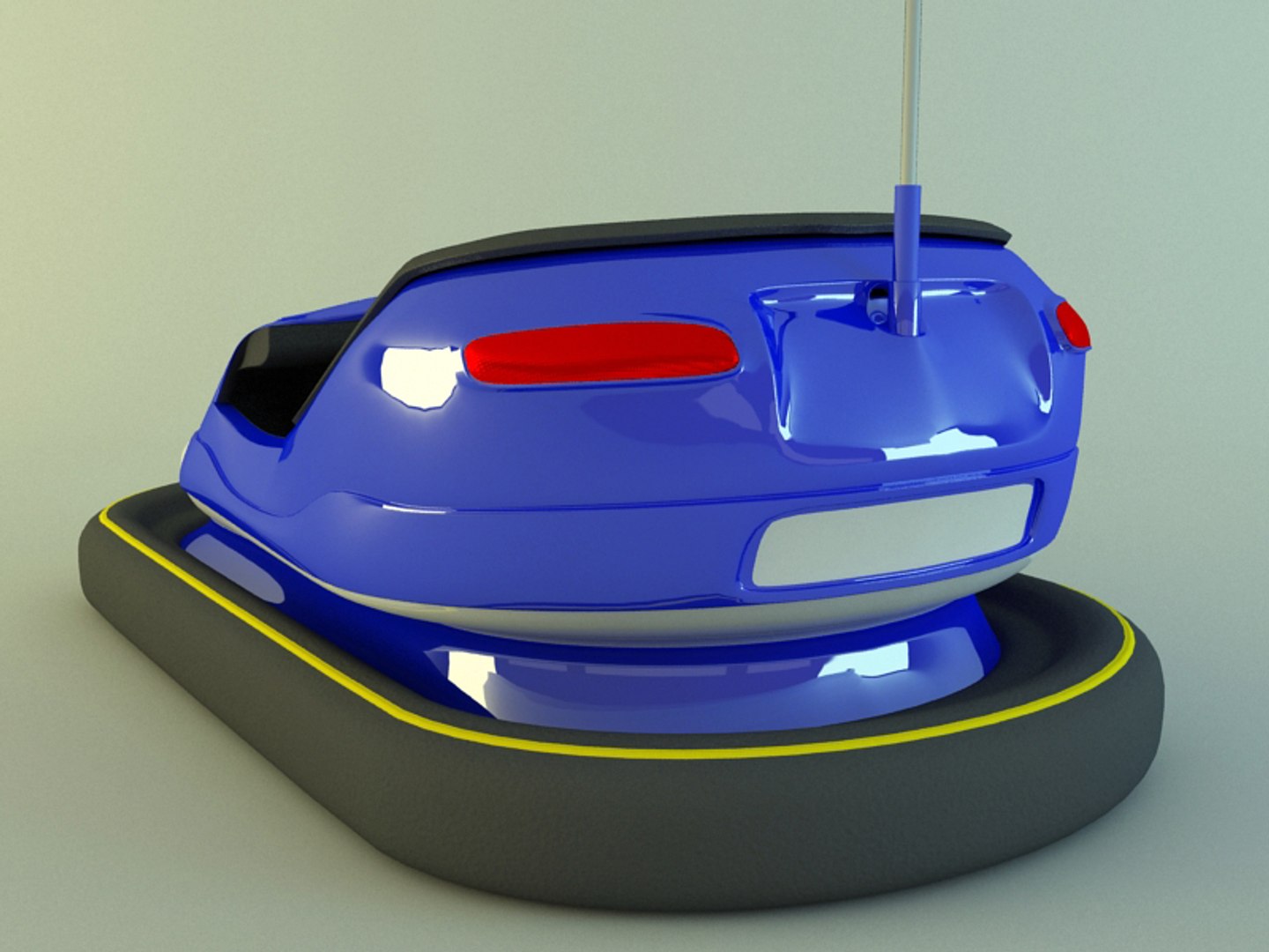 Bumper Cars V2 3d Model