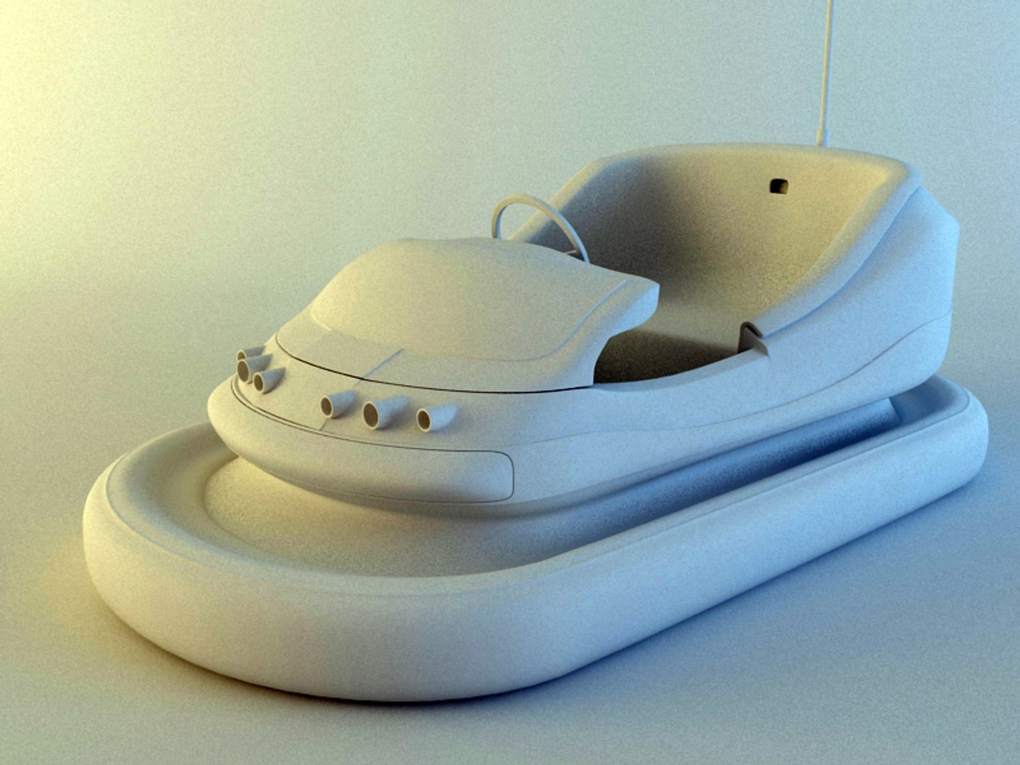 Bumper Cars V2 3d Model