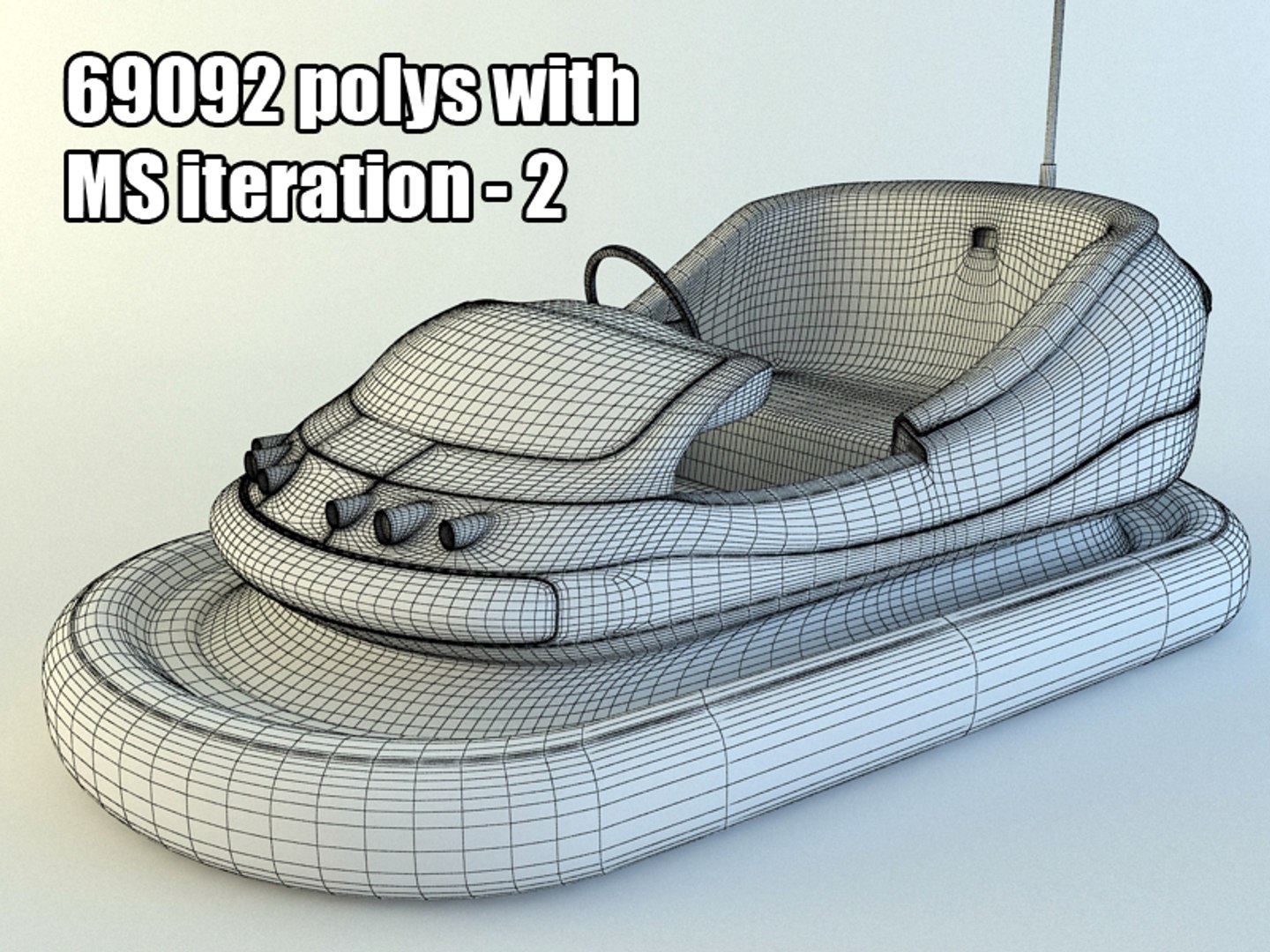 Bumper Cars V2 3d Model