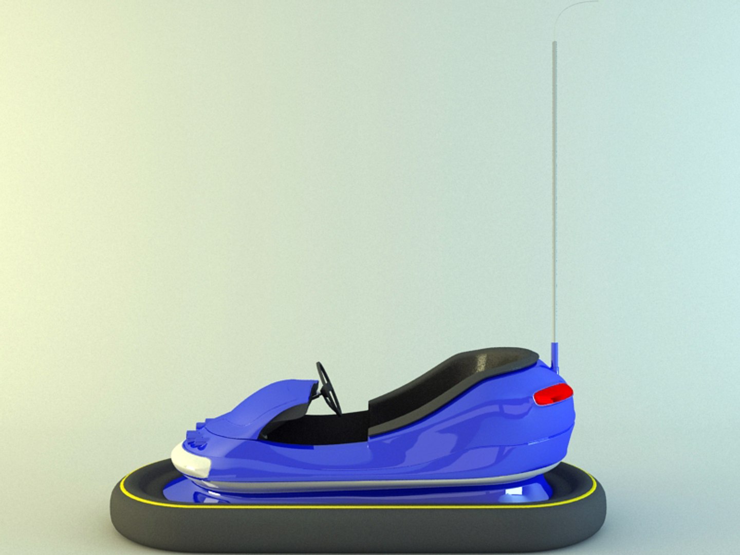 Bumper Cars V2 3d Model