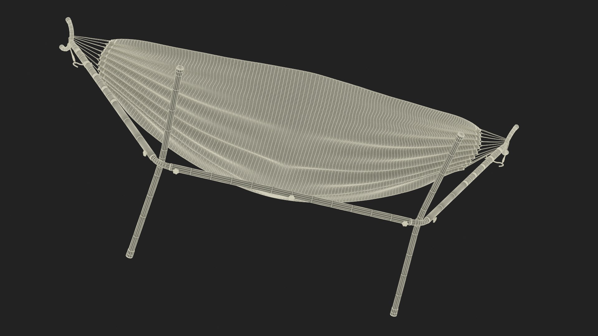 3D Base Of Hammock Model - TurboSquid 2273095