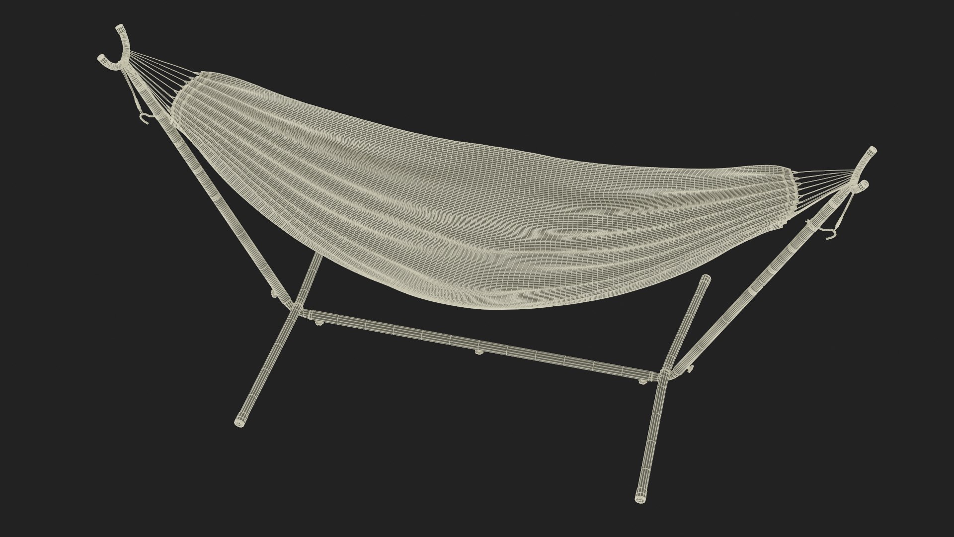 3D Base Of Hammock Model - TurboSquid 2273095