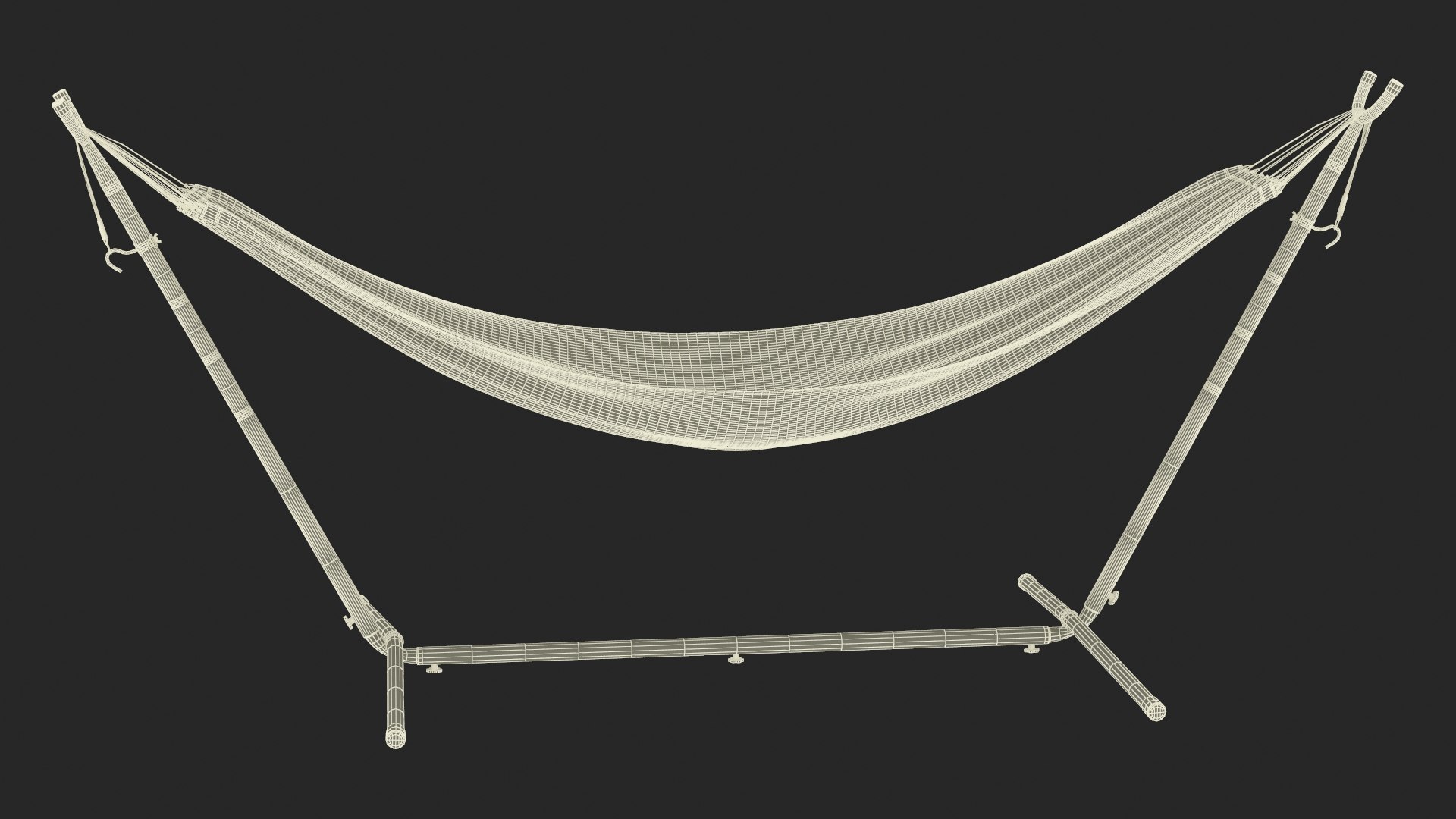 3D Base Of Hammock Model - TurboSquid 2273095