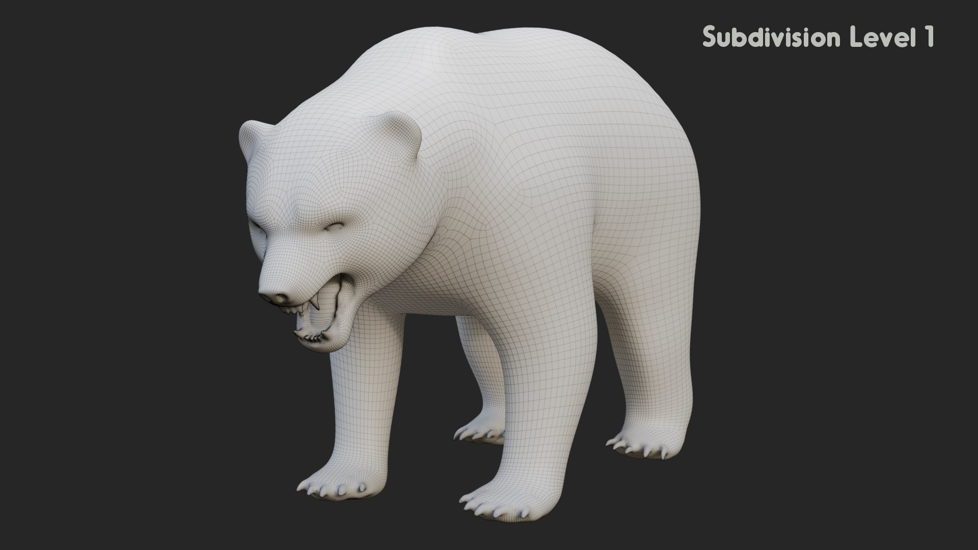 Realistic Bear 3D Model Game-Ready High Quality Asset 3D Model ...