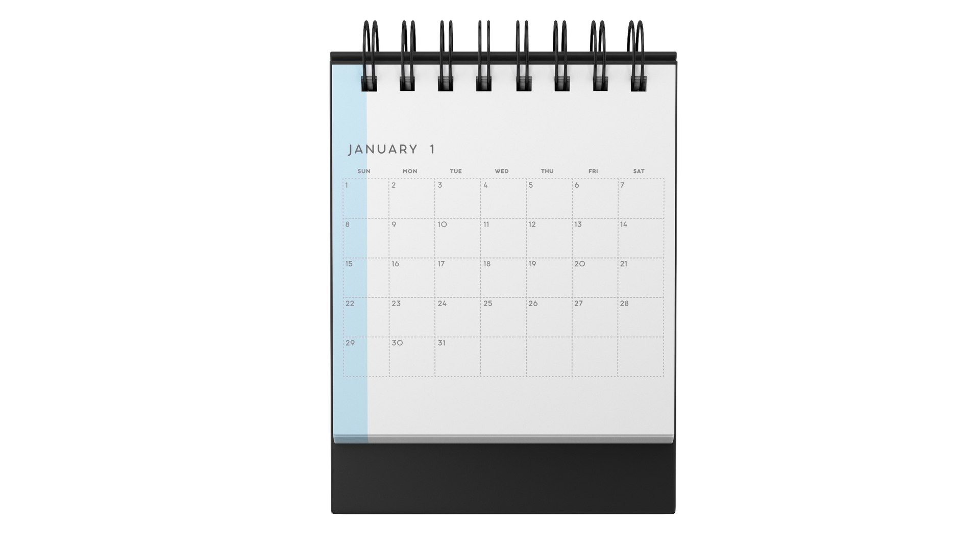 Calendar 3D - TurboSquid 2035718