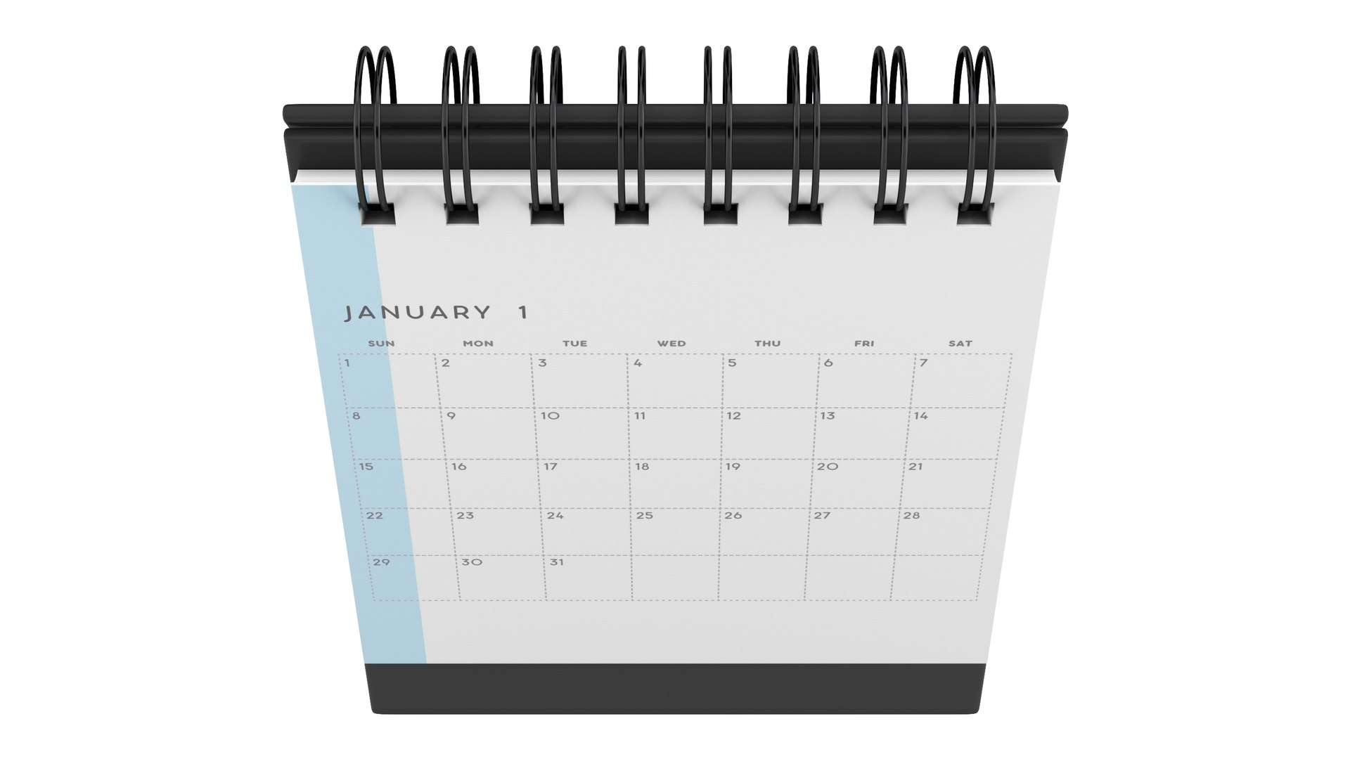 Calendar 3D - TurboSquid 2035718