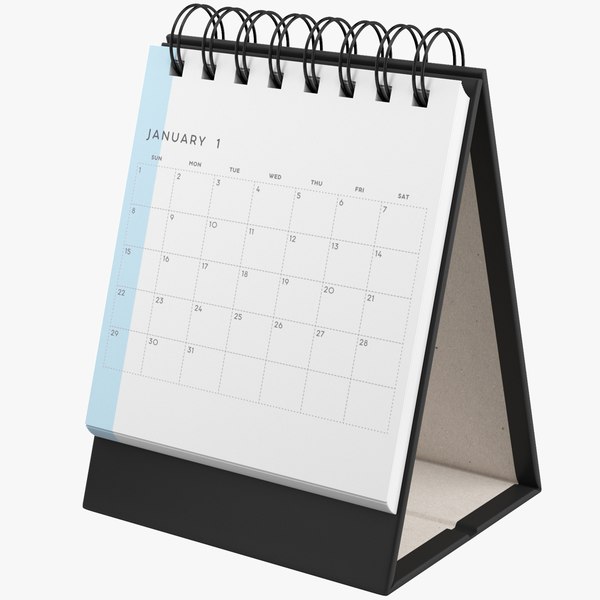 Calendar 3D Models for Download | TurboSquid