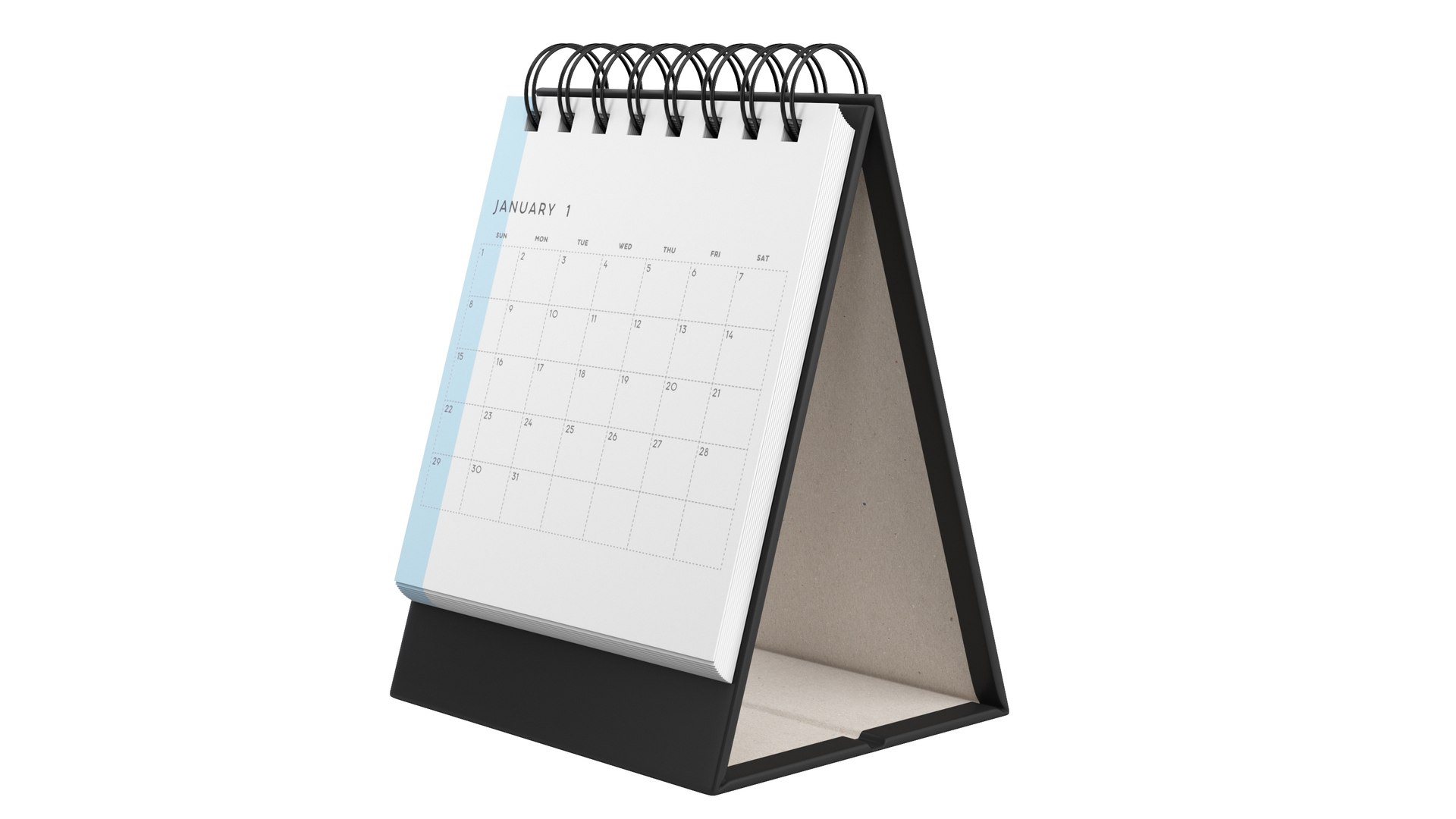 Calendar 3D - TurboSquid 2035718