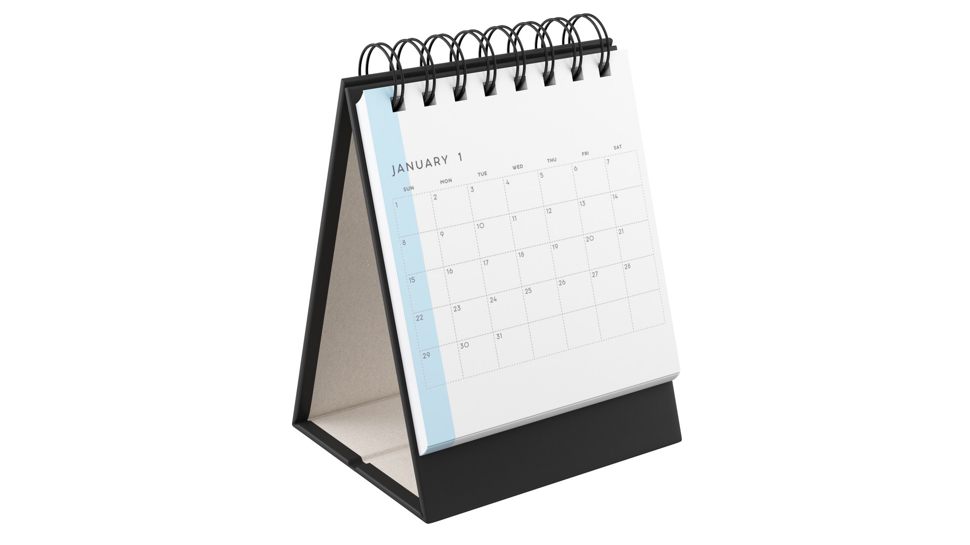 Calendar 3D - TurboSquid 2035718