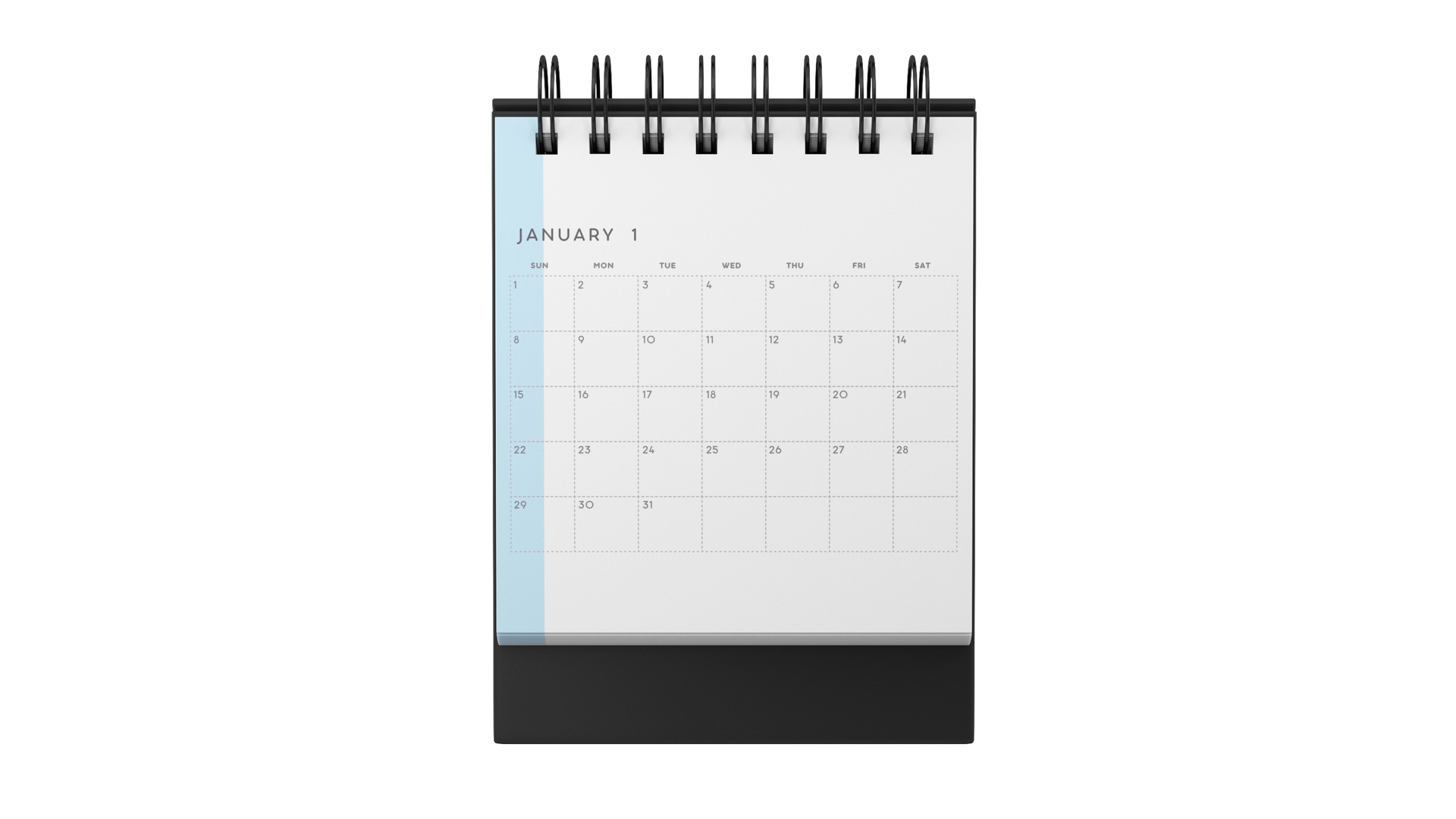 Calendar 3D - TurboSquid 2035718
