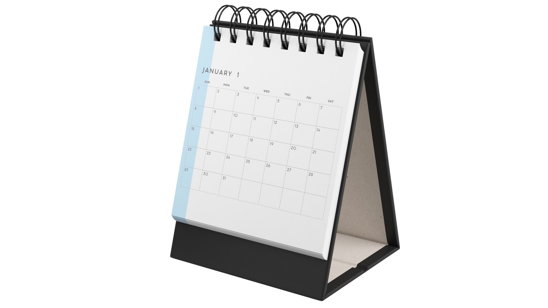 Calendar 3D - TurboSquid 2035718