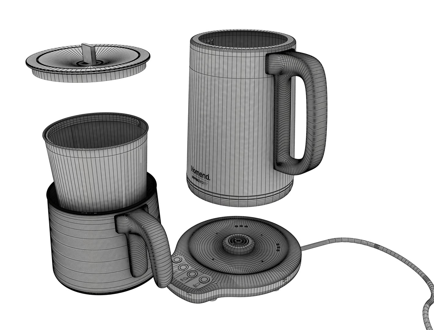 3D Tea Kettle Home Model - TurboSquid 1335957