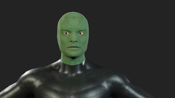 Low-Poly Alien Warrior 3D model - TurboSquid 1721163