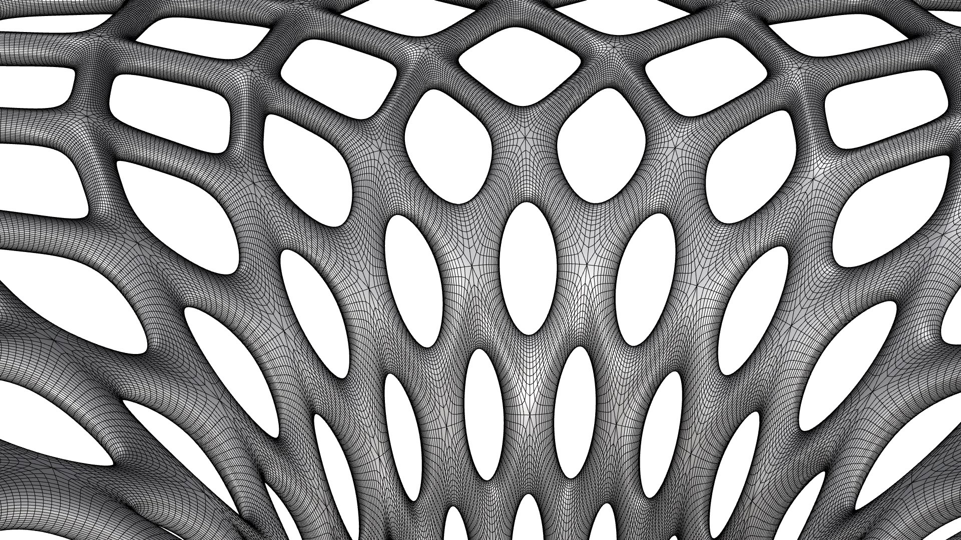 Floral Diamond Column Model - TurboSquid 2340569