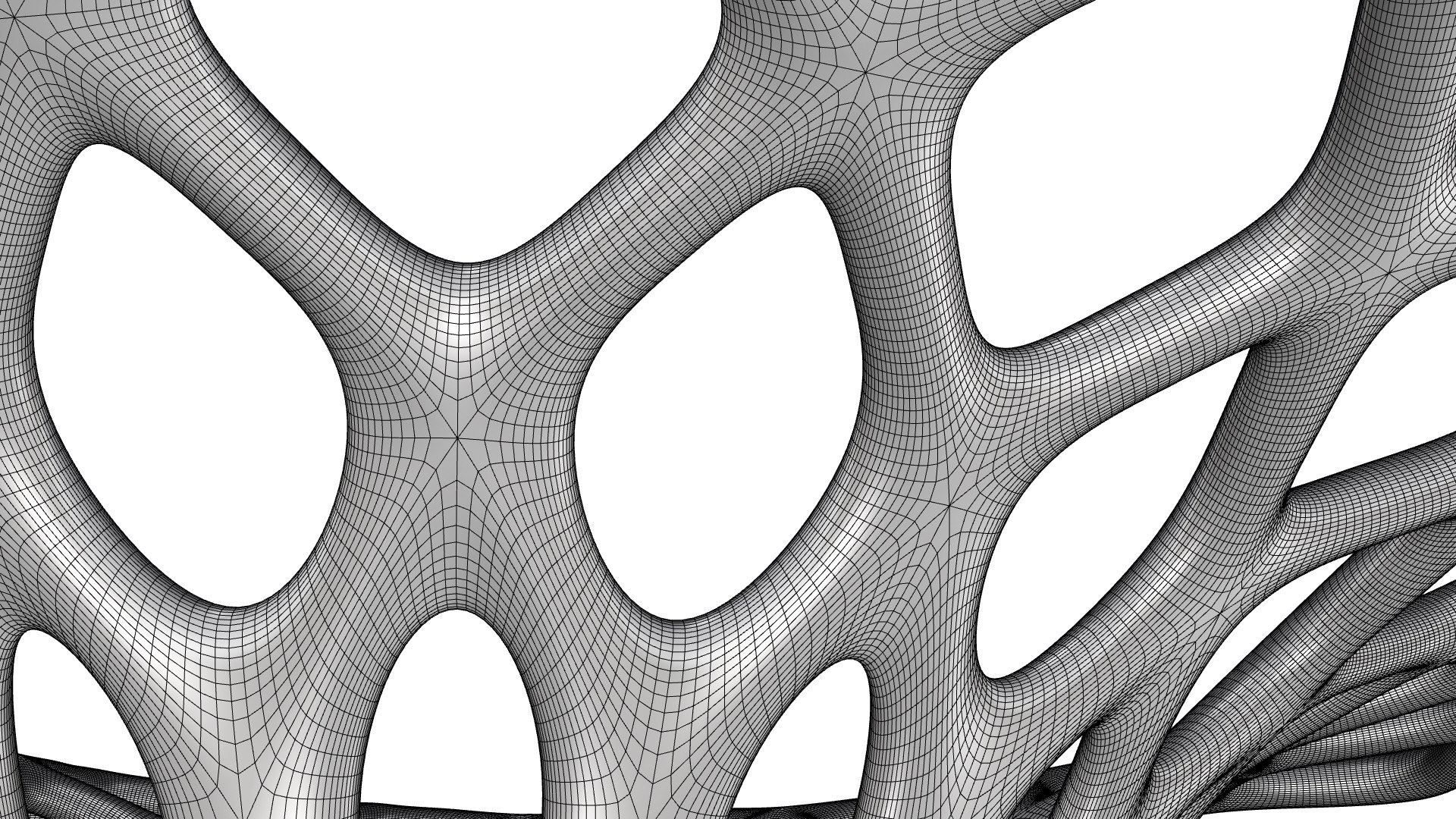 Floral Diamond Column Model - TurboSquid 2340569