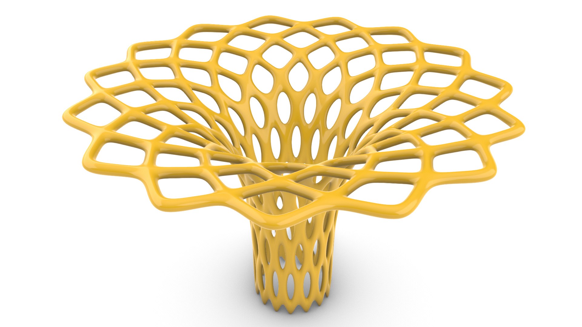 Floral Diamond Column Model - TurboSquid 2340569