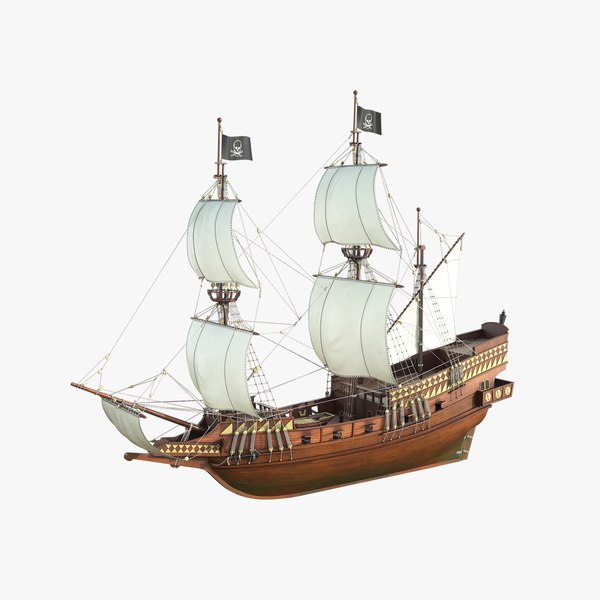 Free 3D Pirate-Ship Models | TurboSquid