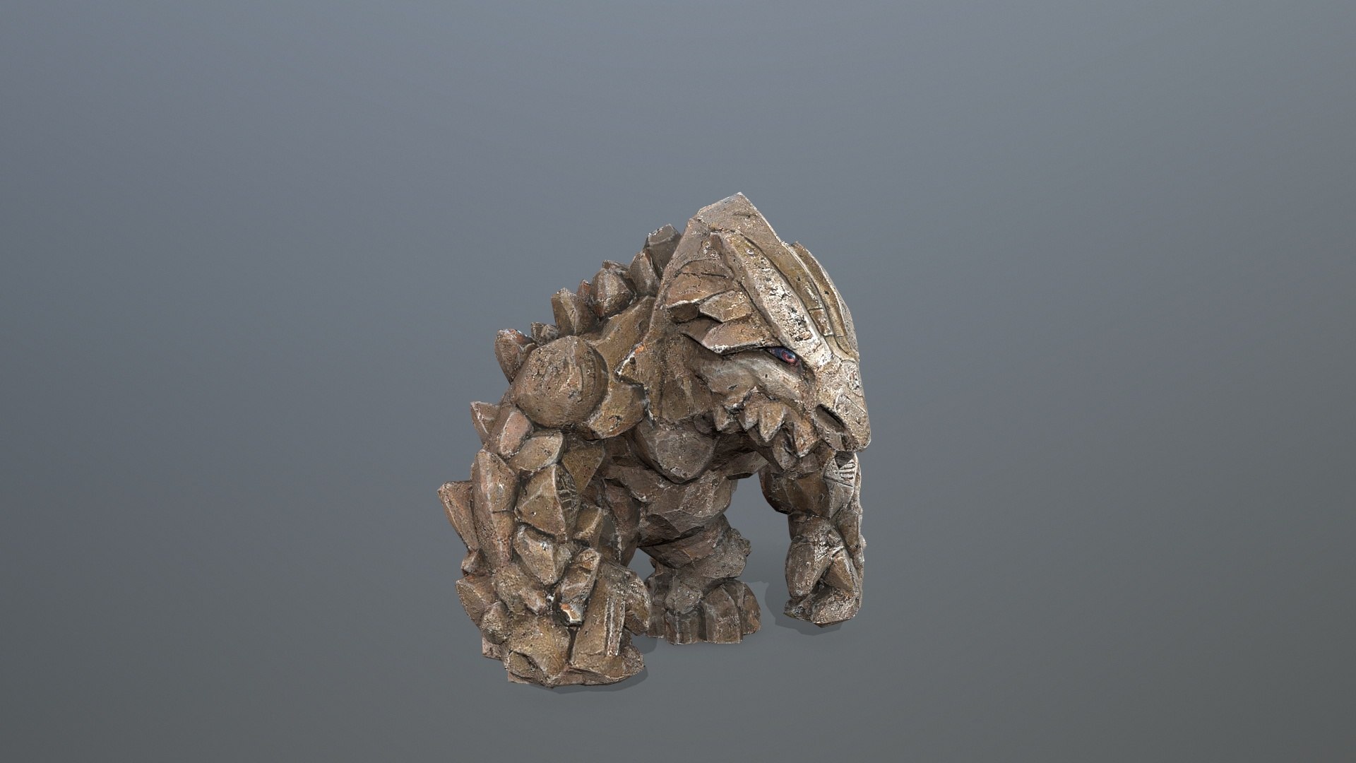 Stone Monster 3D Model - TurboSquid 2385338