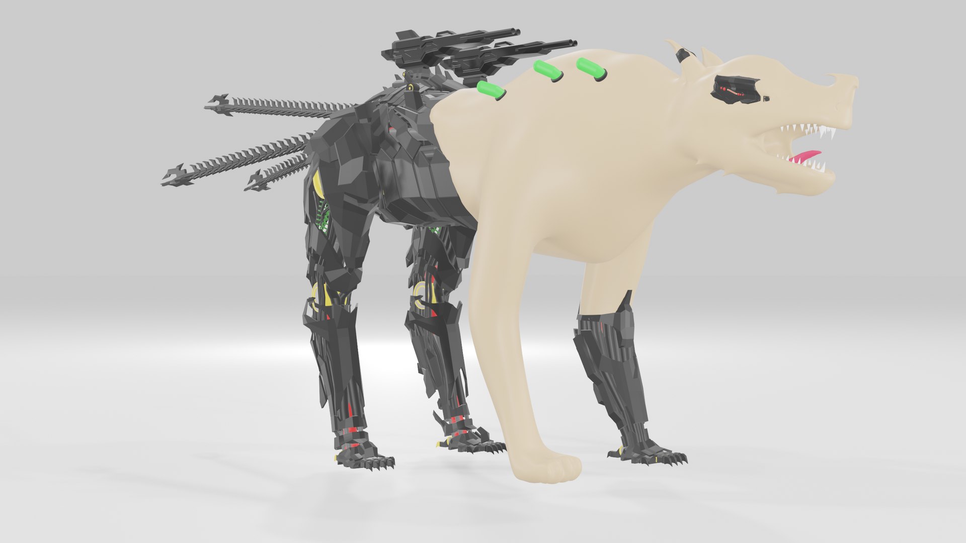3D Biomechanic Animal model - TurboSquid 1844210