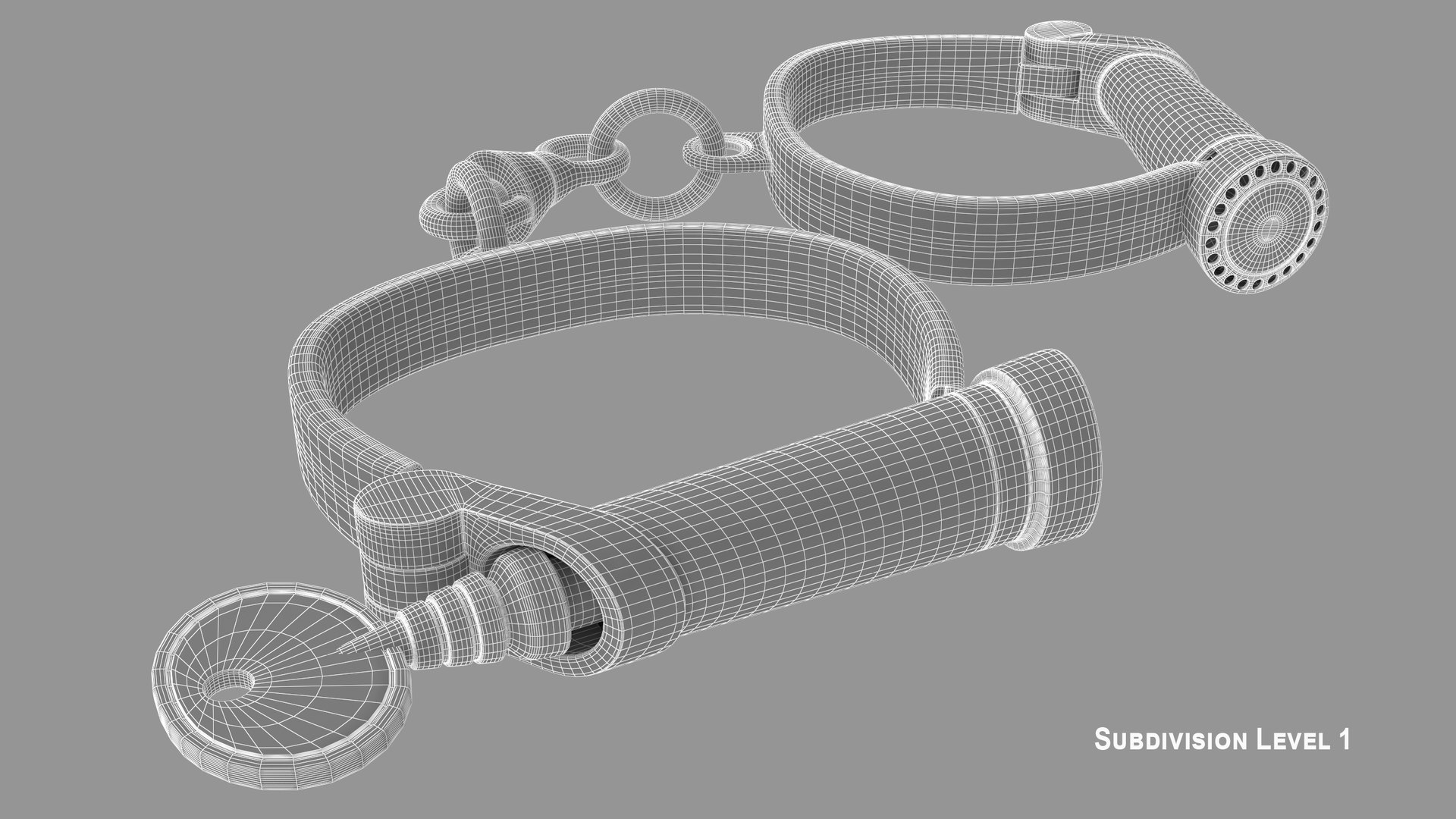 Handcuffs Hand Model - TurboSquid 1454713