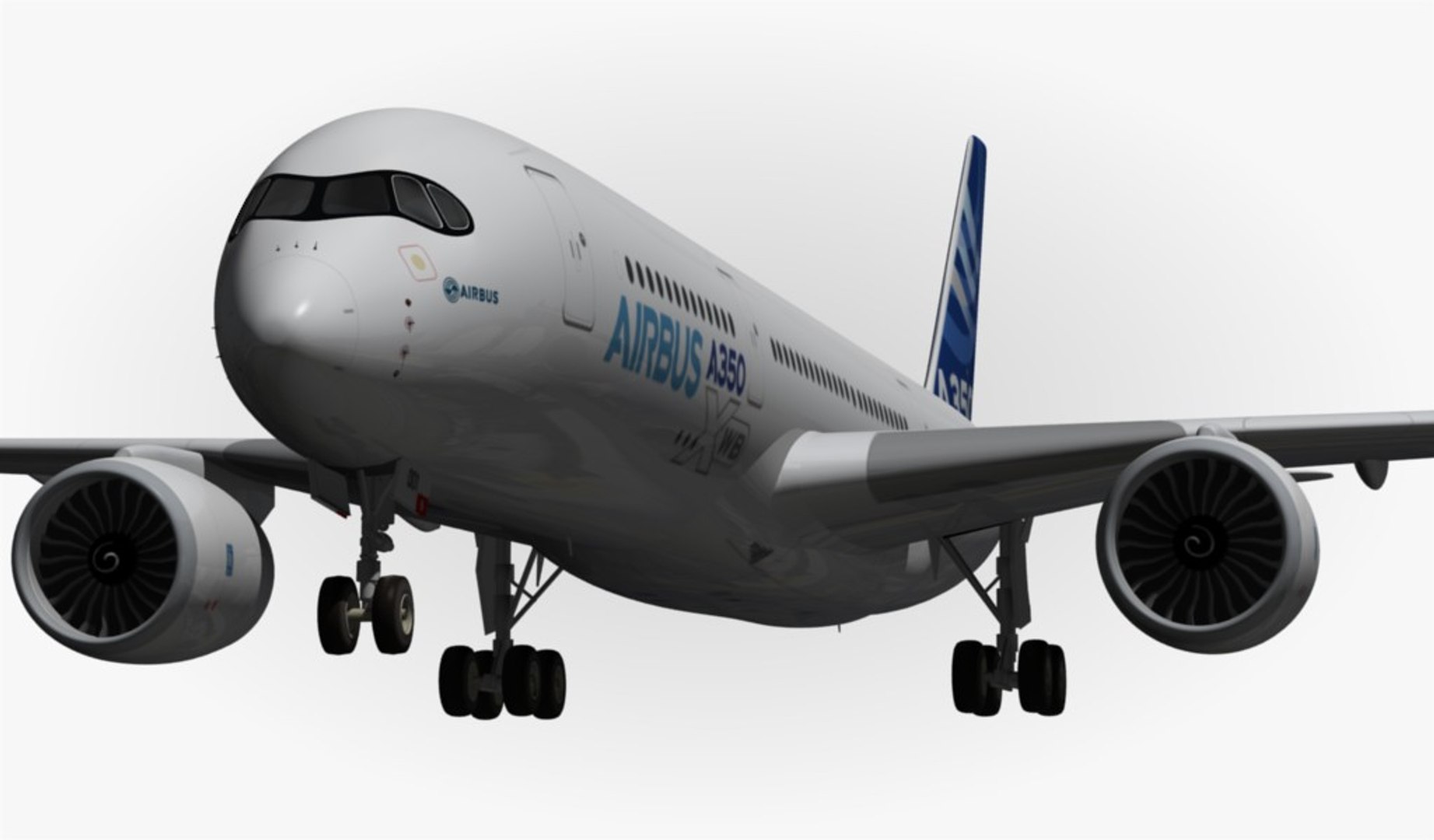 3d Model Airbus A350-900 Xwb