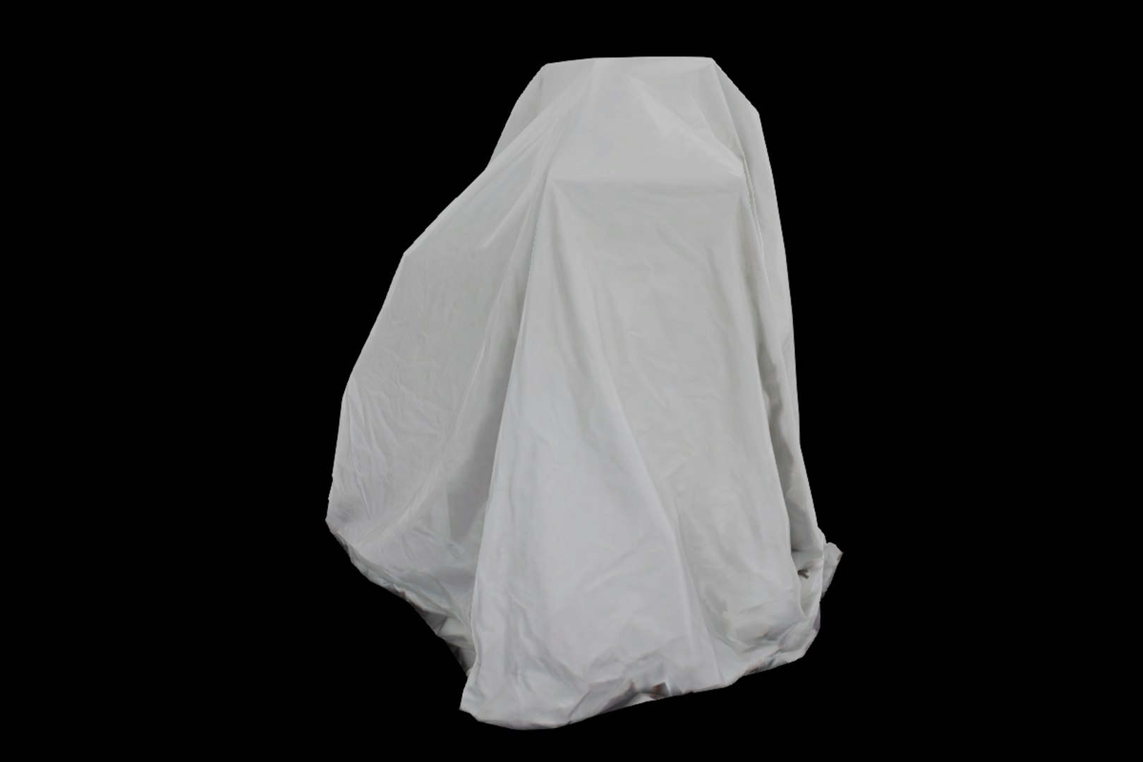 Ready Boxes Covered Sheet 3D Model - TurboSquid 1584612