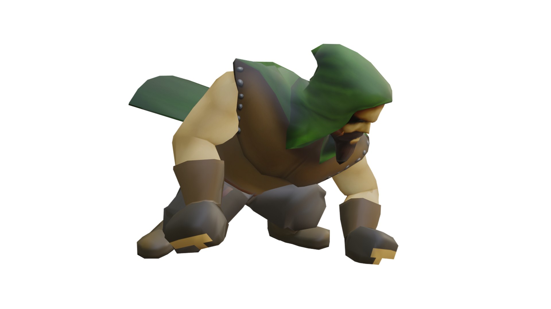 3D Dwarf Model - TurboSquid 2105068