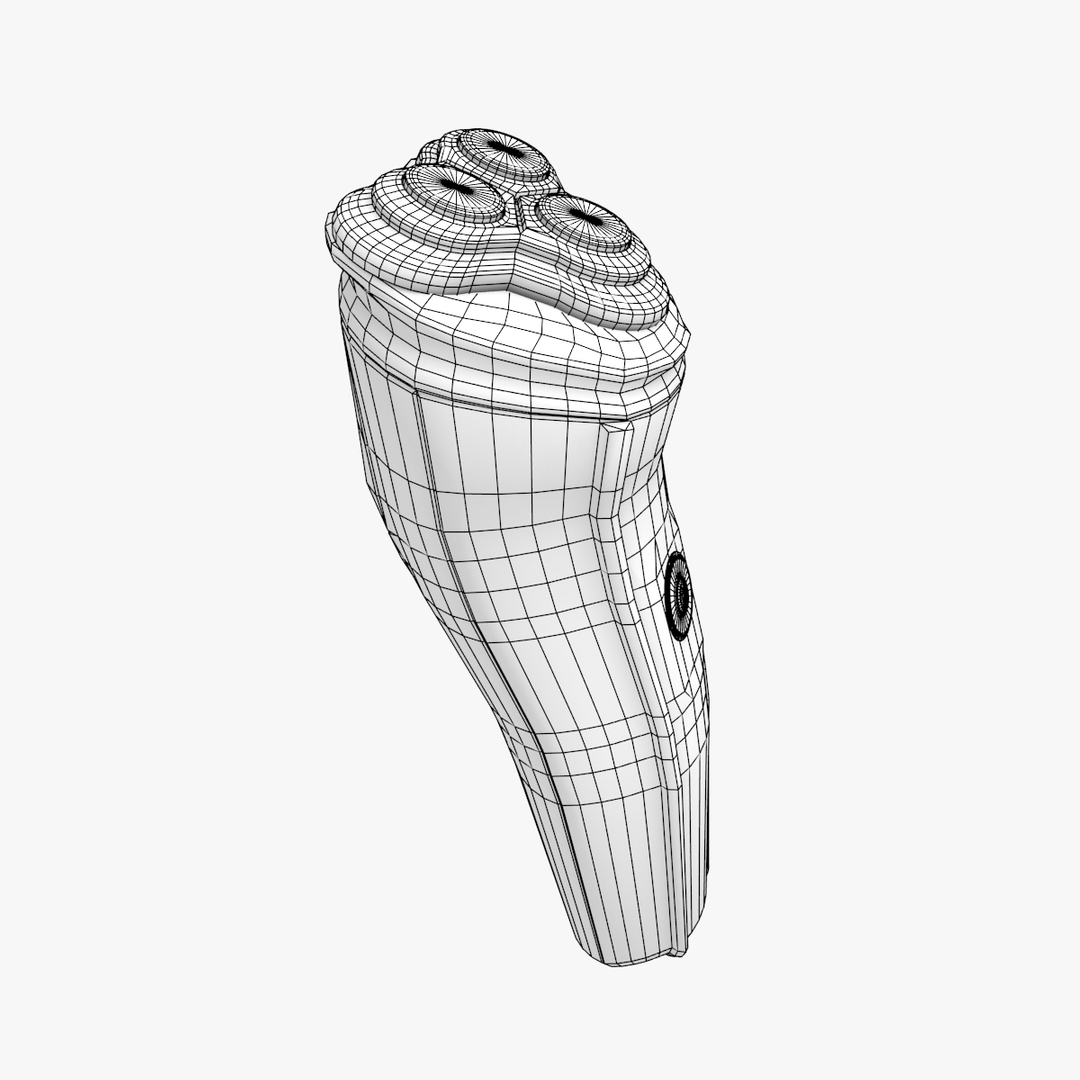 3d electric shaver model