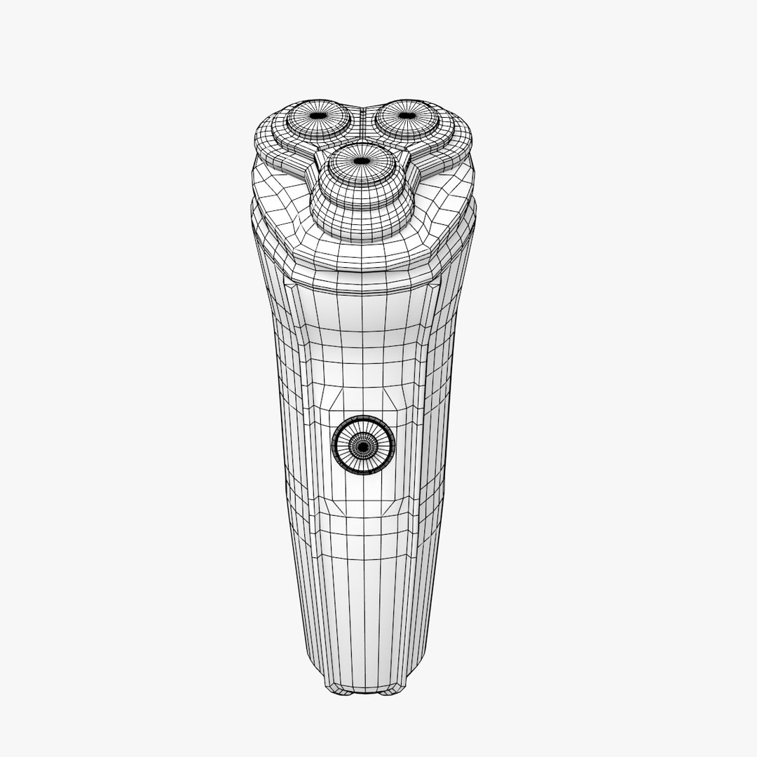 3d electric shaver model