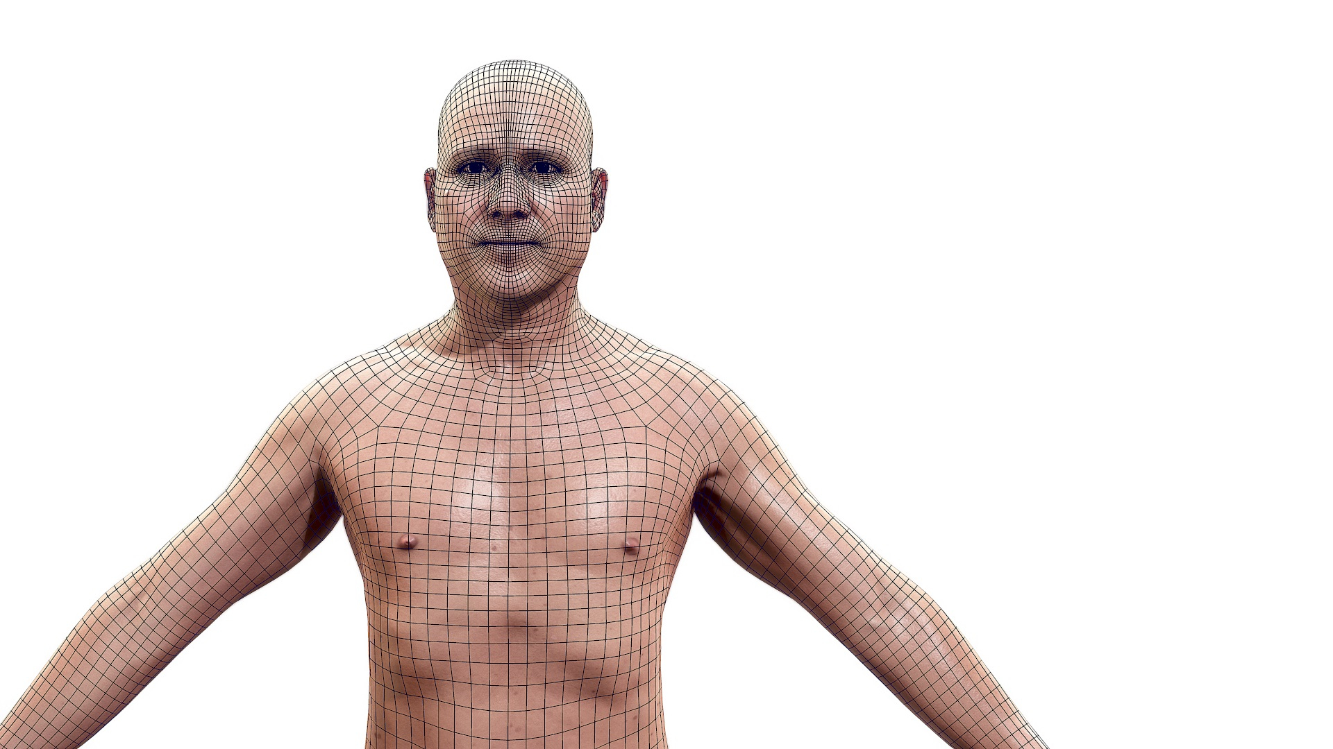 Character Human - Scans 3d Model
