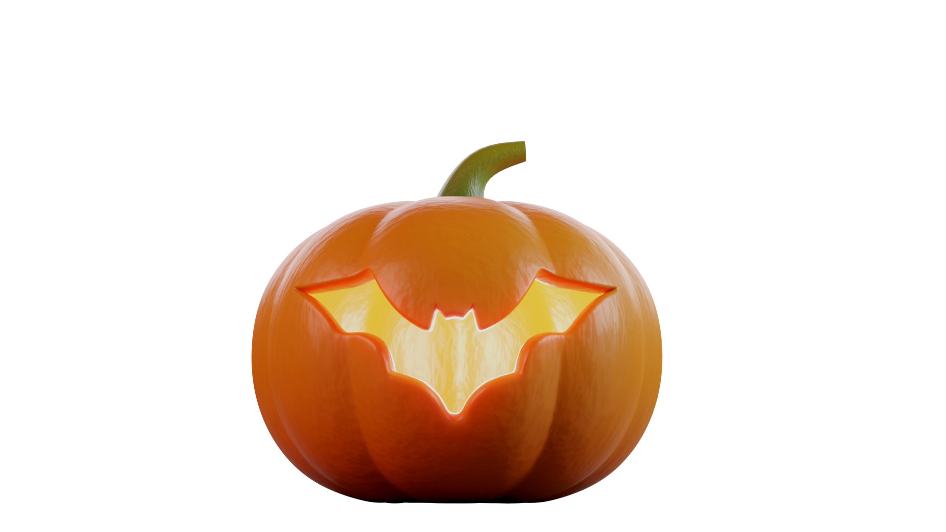 Bat Hallowen Pumpkins 3D Model - TurboSquid 2142200