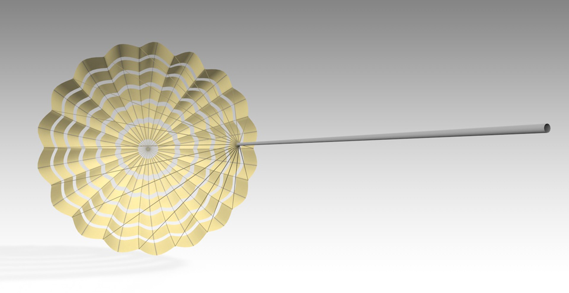 Parachute Brake Model - TurboSquid 1541469