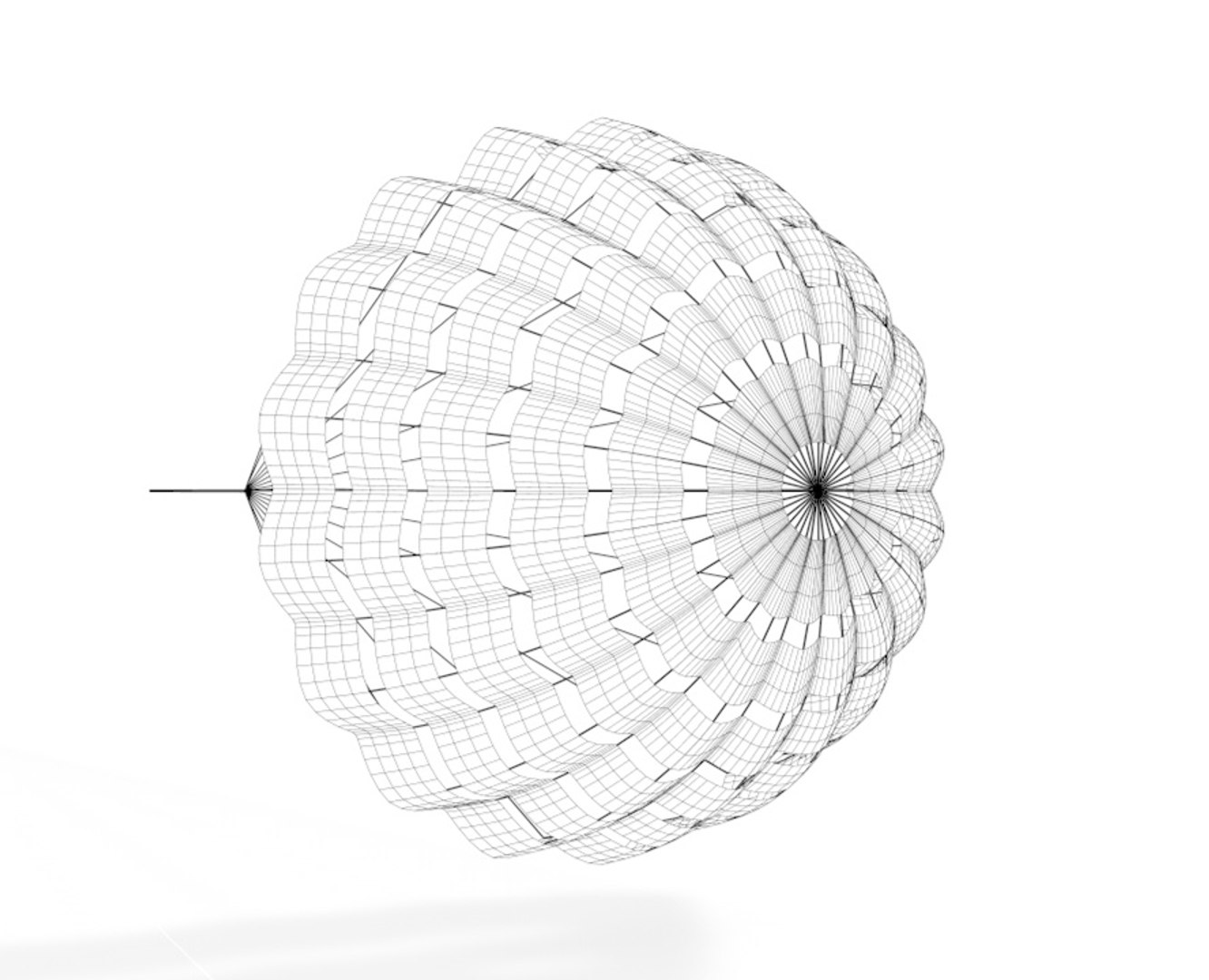 Parachute Brake Model - TurboSquid 1541469
