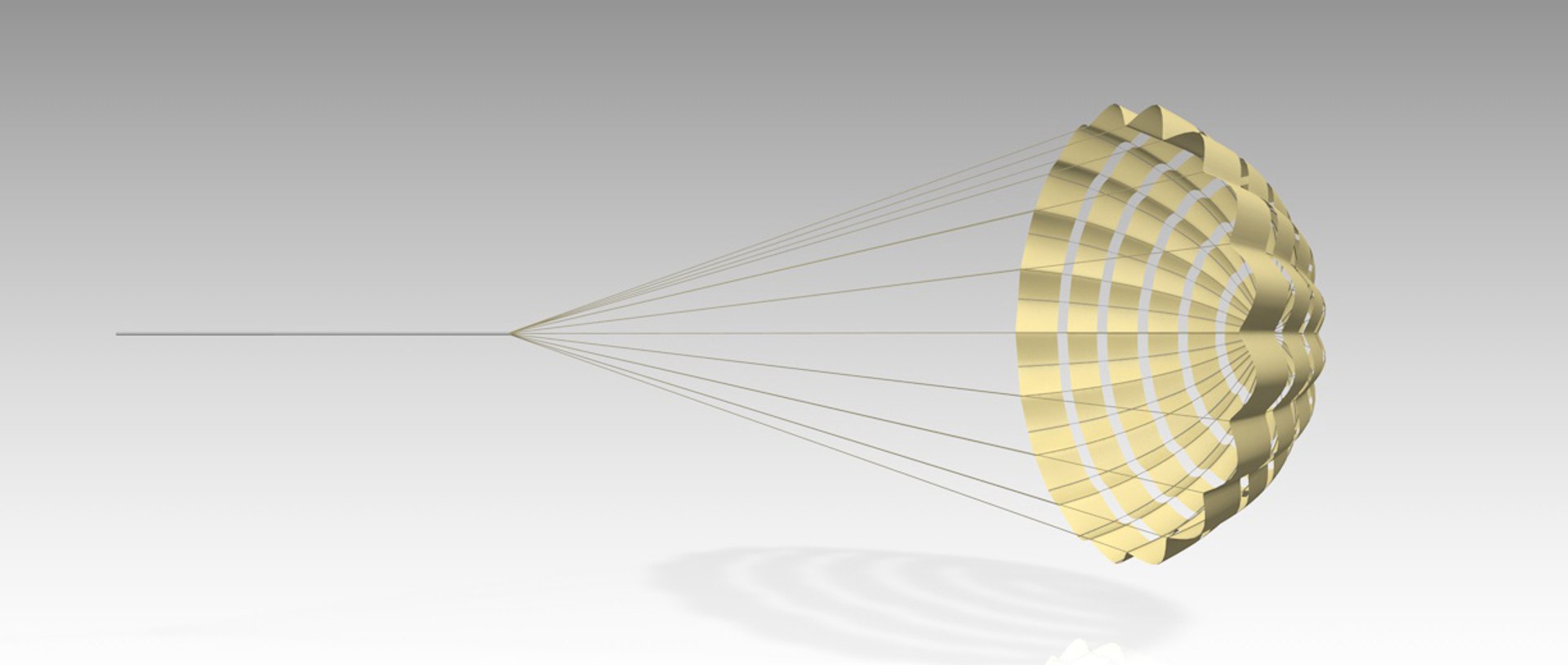 Parachute Brake Model - TurboSquid 1541469