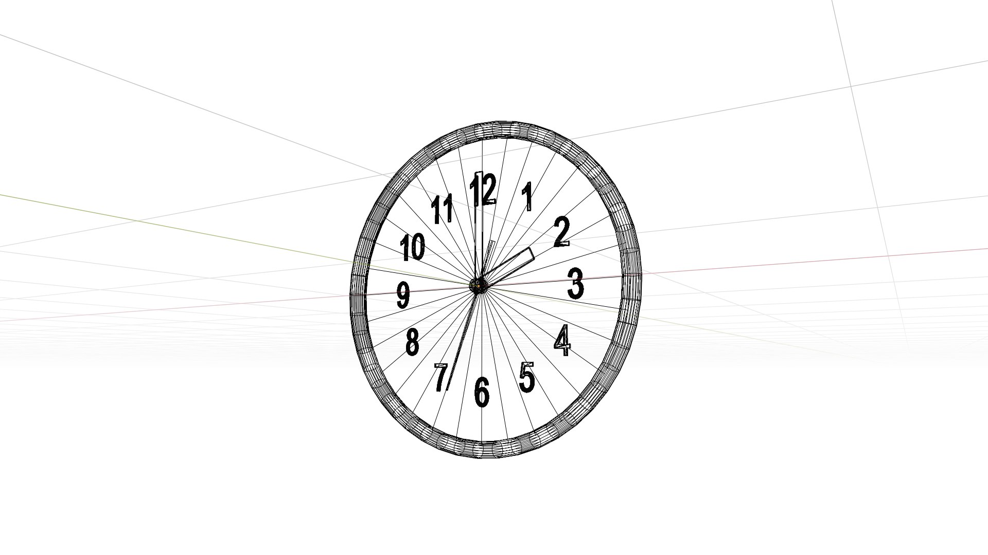 3D Simple Clock - TurboSquid 2207119