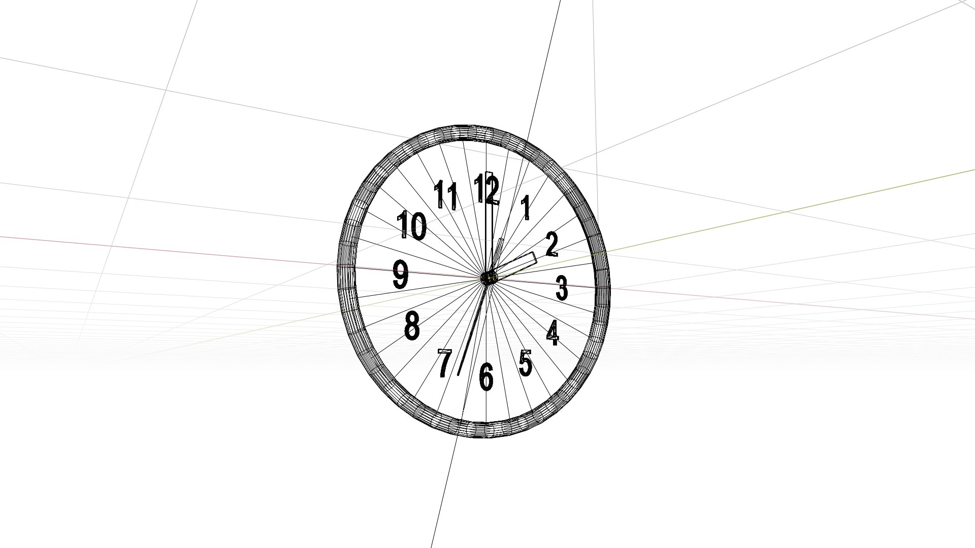 3D Simple Clock - TurboSquid 2207119