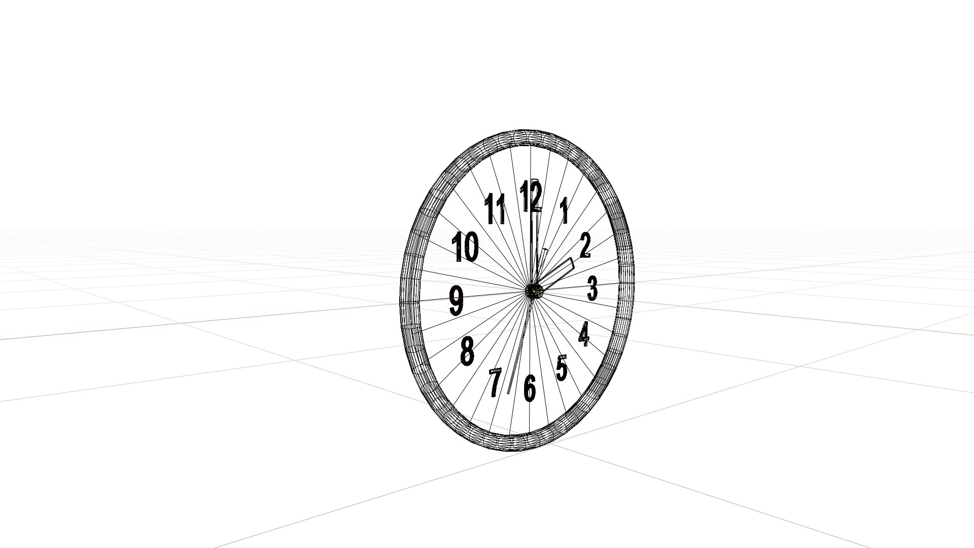 3D Simple Clock - TurboSquid 2207119