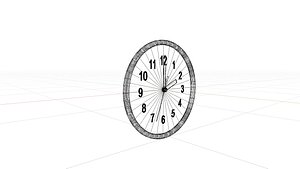 Free Clock Blender Models for Download | TurboSquid