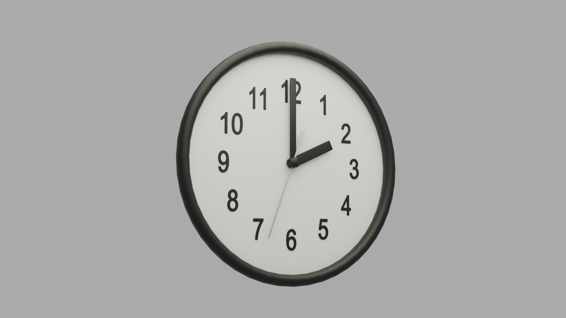 3D Simple Clock - TurboSquid 2207119