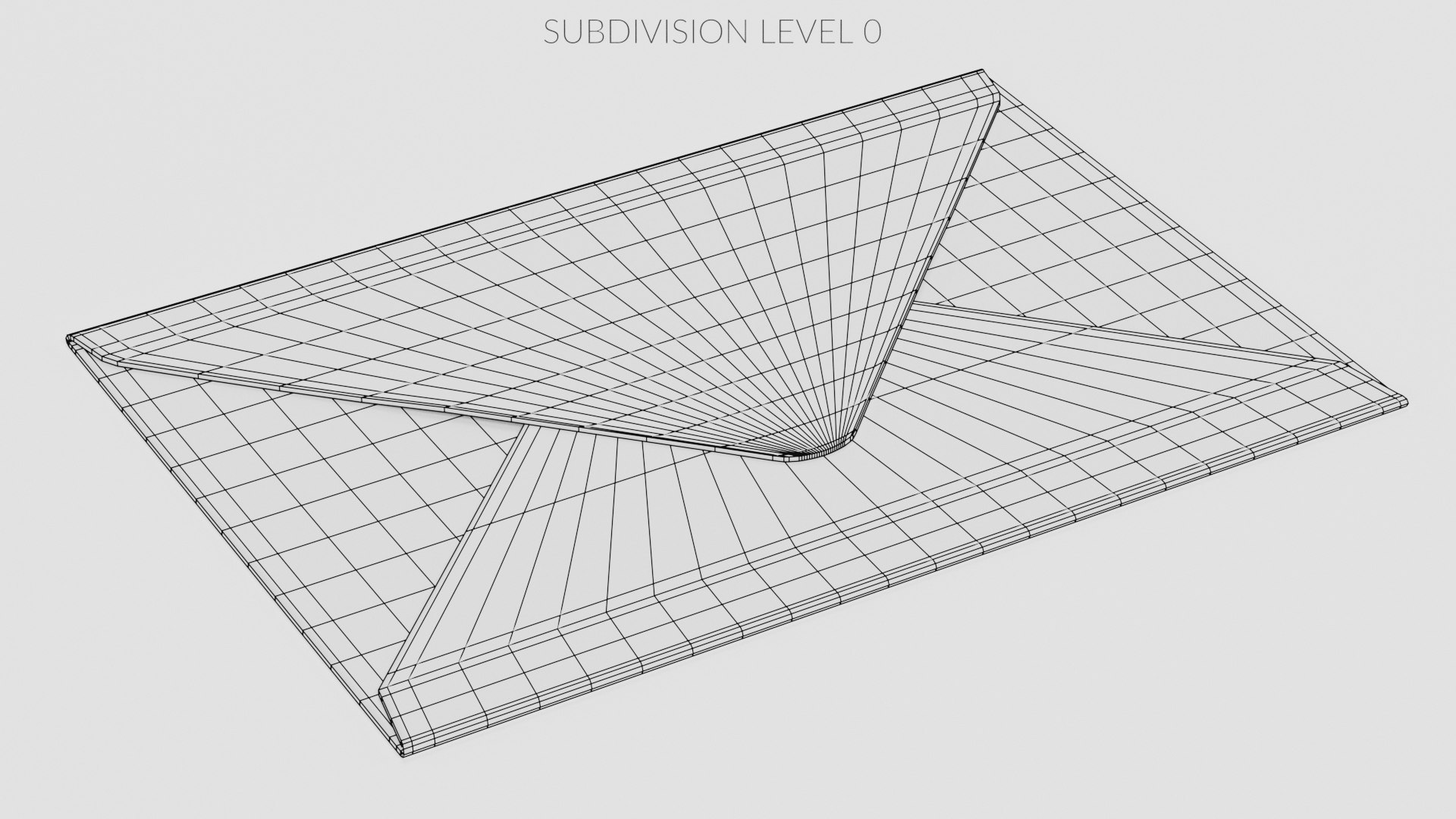 3D Envelope Paper Office Model - TurboSquid 1692289