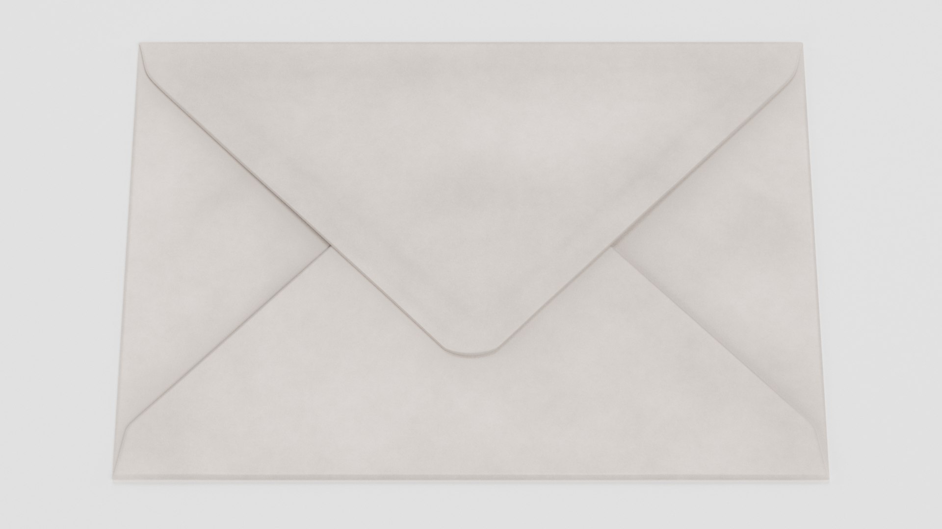 3D Envelope Paper Office Model - TurboSquid 1692289