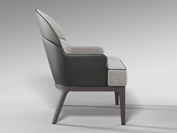 3D tirolo aston lounge chair model - TurboSquid 1660151